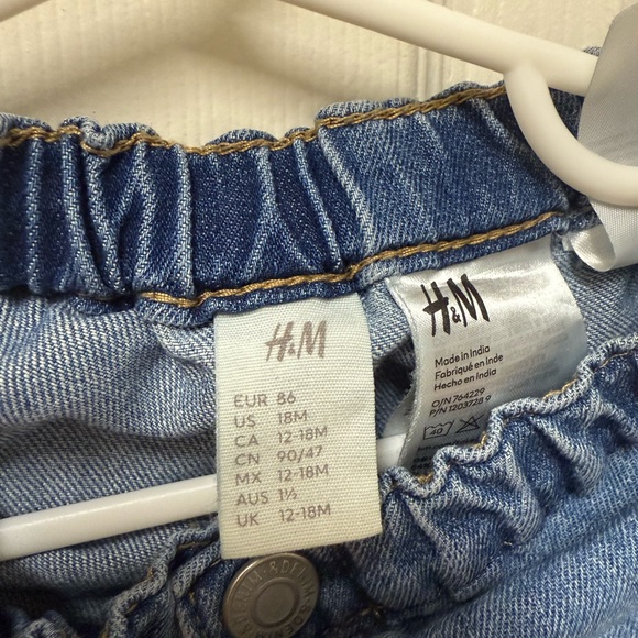 H&M | Bottoms | Hm Light Blue Denim Pants 725 | Poshmark